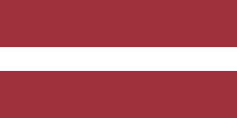 vlag Letland - Partyland